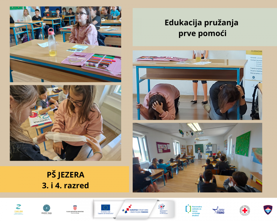 Održane edukacije u Područnoj školi Jezera | Lokalna Akcijska grupa ...